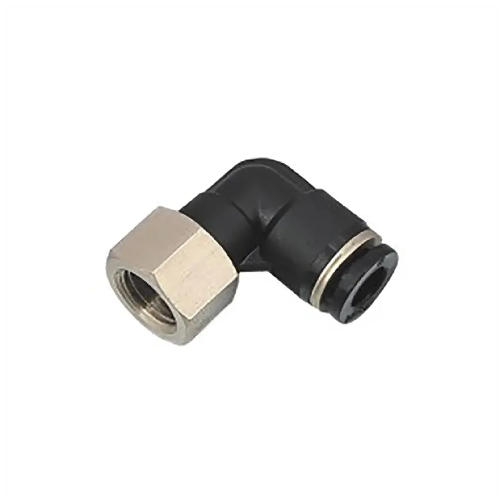 PLF-08-01 Pneumatic Female Elbow Connector 1/8" x 8mm – Durable Fitting