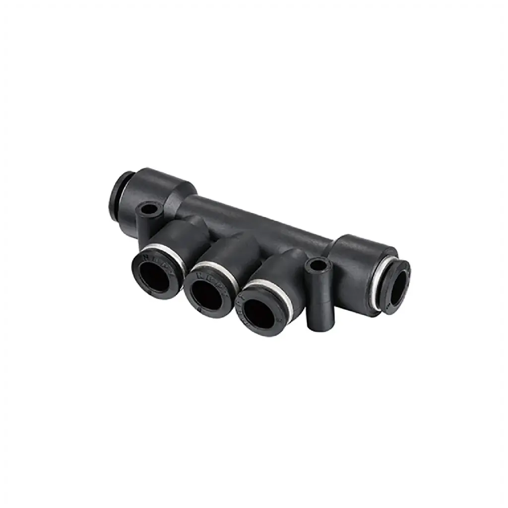 PK-06 Pneumatic 5 Way Connector 6mm – Durable Air Fitting for Industry