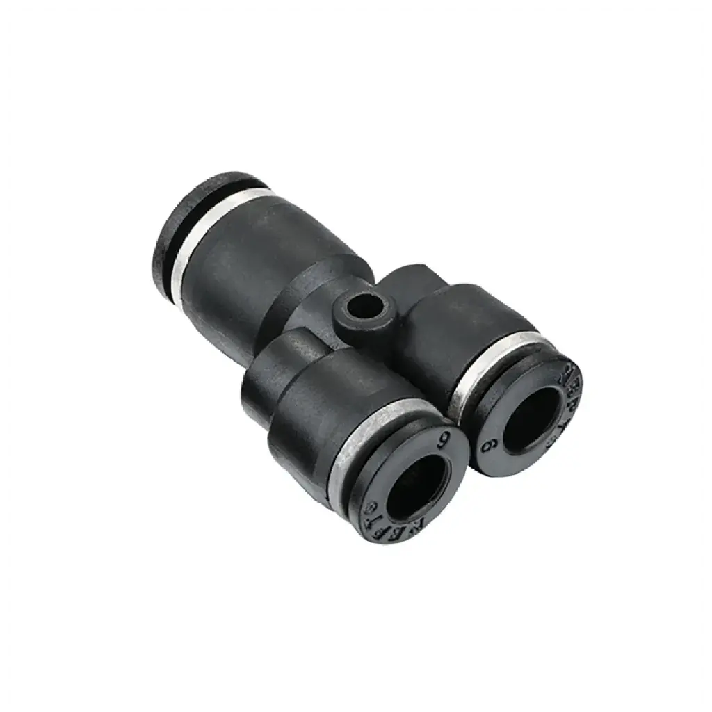 PY-06 Pneumatic Y Connector 6mm – Durable Industrial Air Fitting